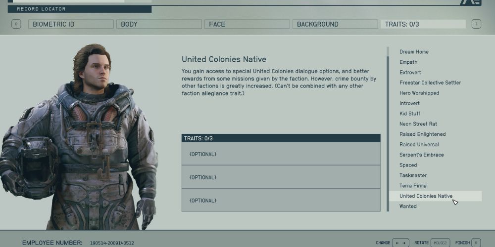 Starfield: All Traits, Ranked