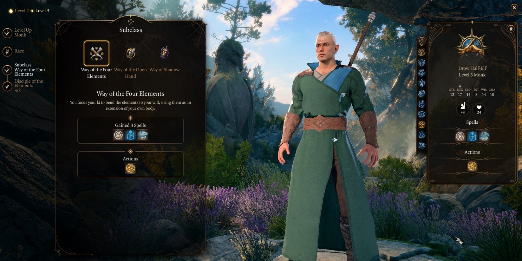 Baldur's Gate 3: Every Monk Subclass, Ranked