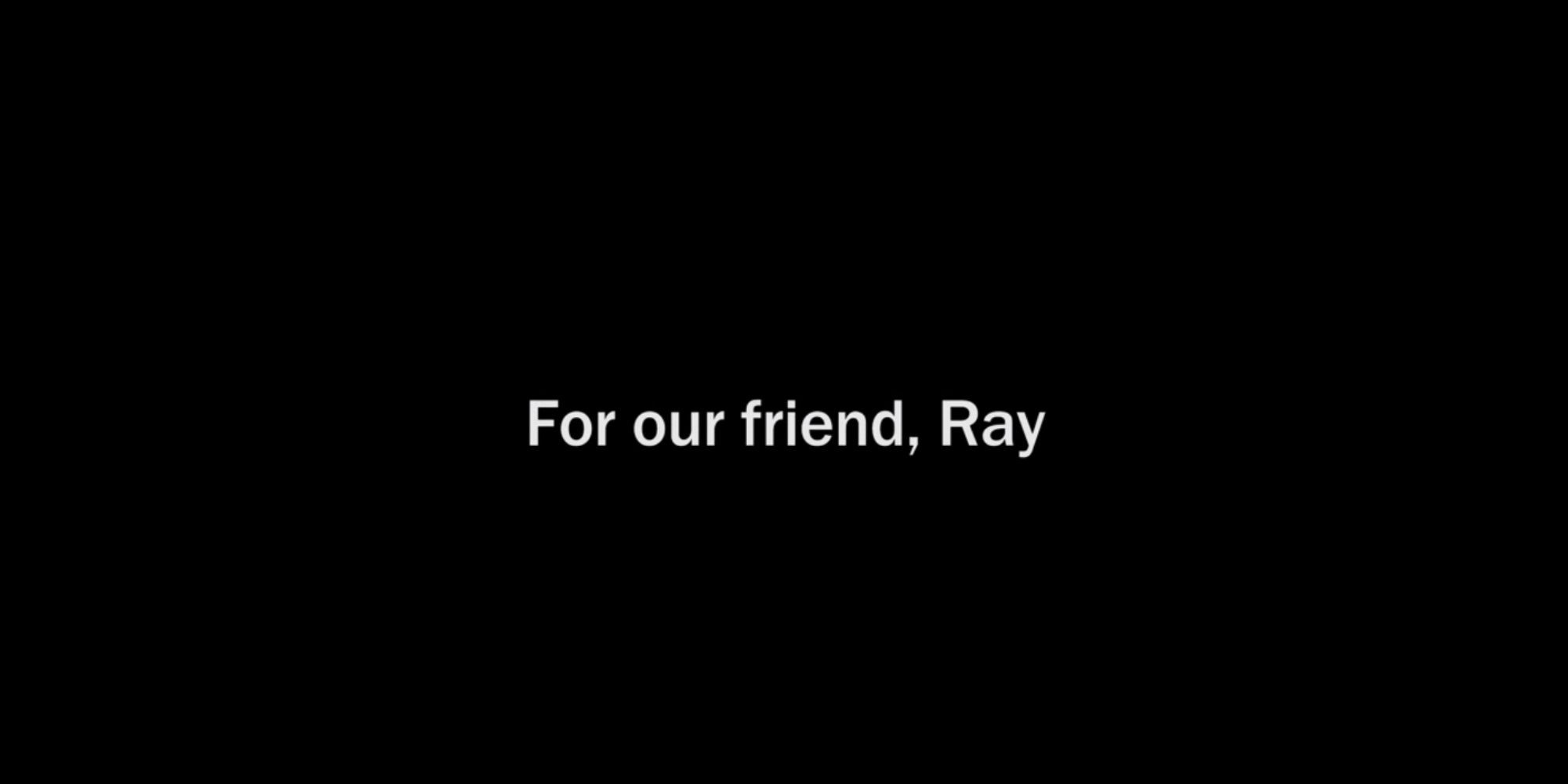 Ahsoka's "For Our Friend, Ray" In Memoriam Explained