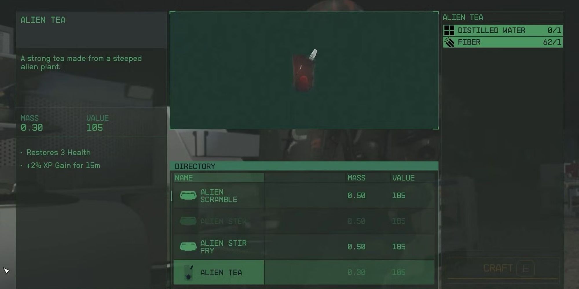 Starfield: 10 Best Cooking Recipes