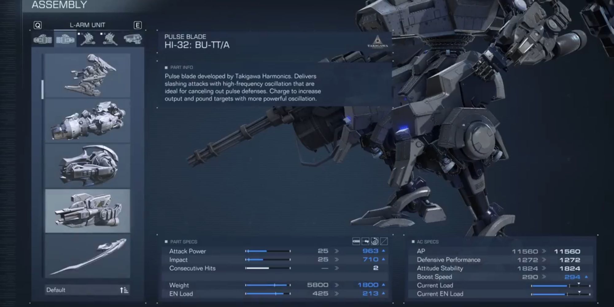 Armored Core 6: Every Melee Weapon, Ranked