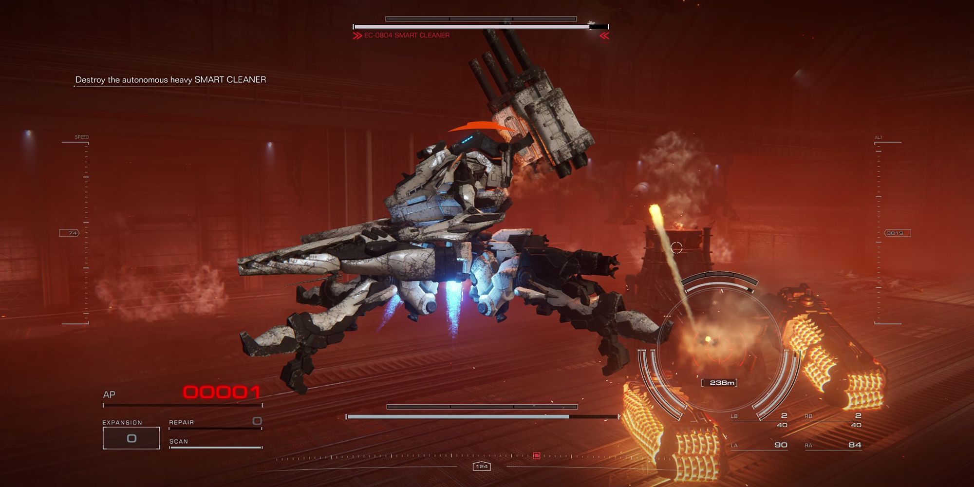 Armored Core 6: How To Defeat EC-0804 Smart Cleaner