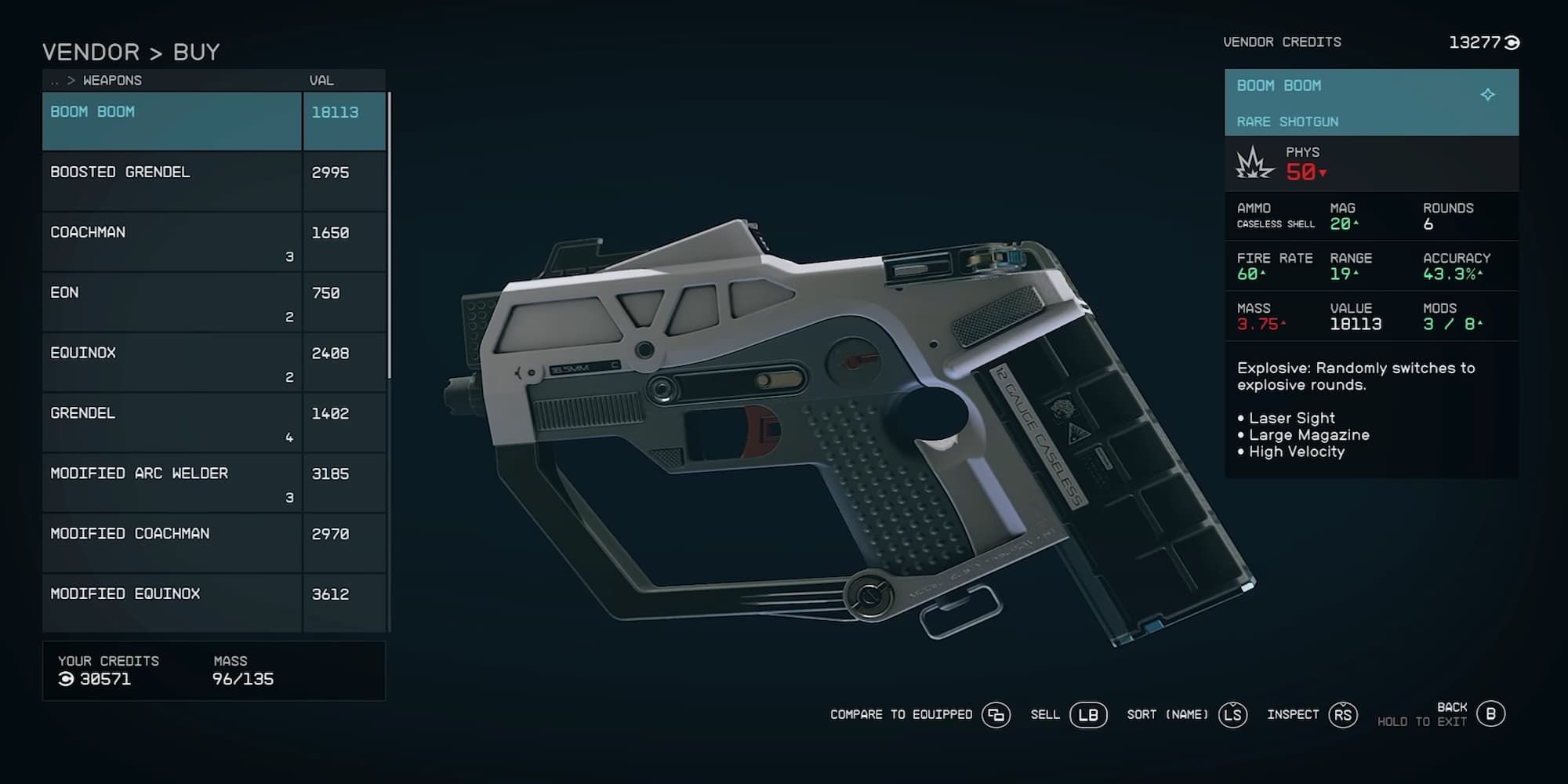 Starfield: 10 Best Early Game Weapons