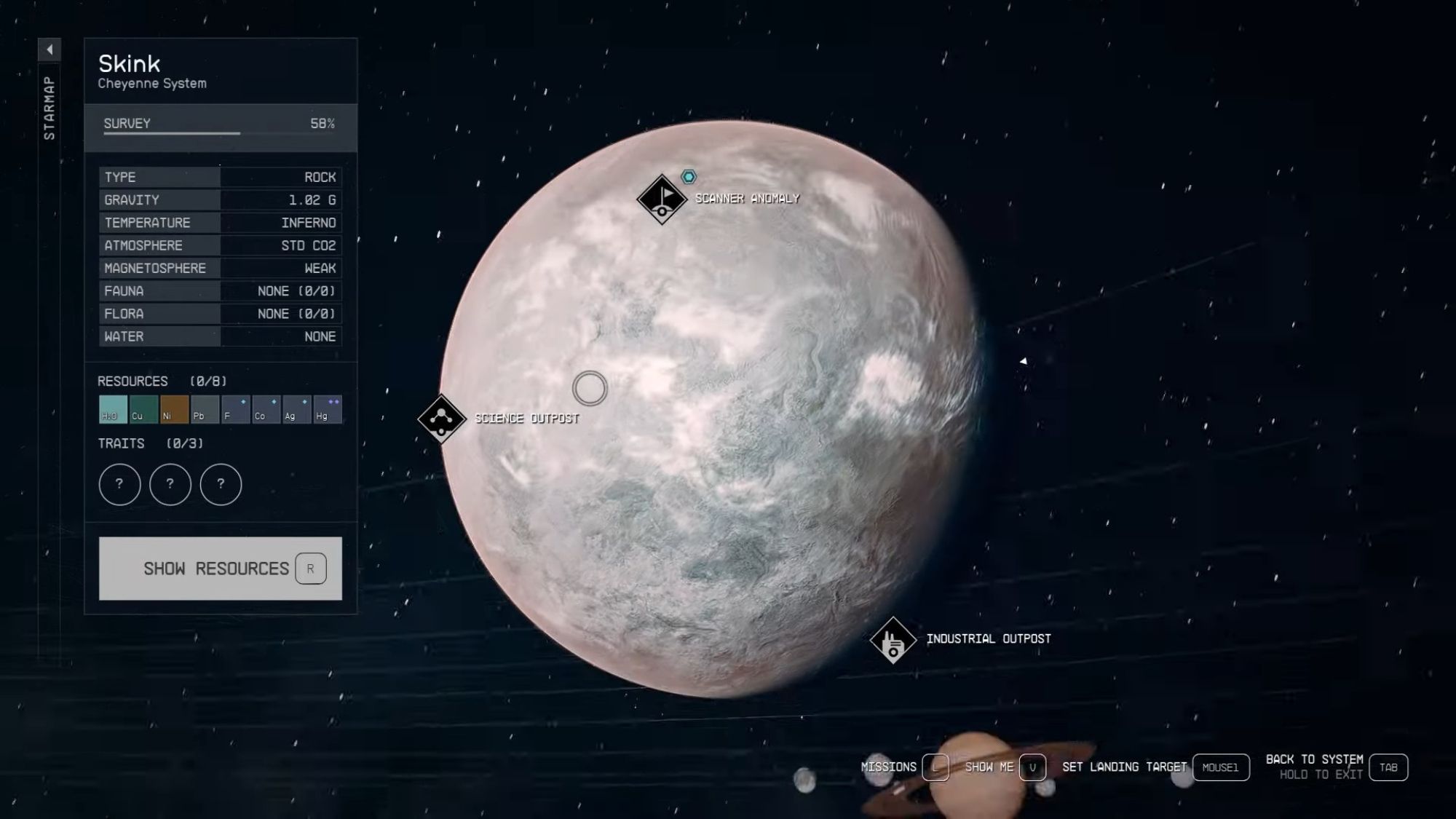 Starfield: How To Get To Skink