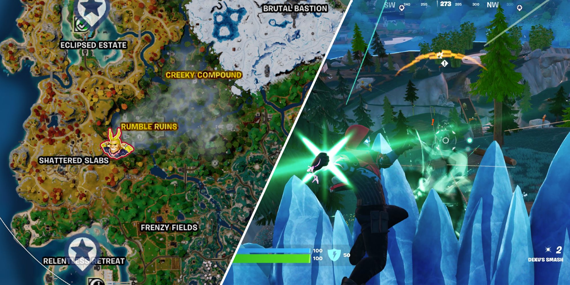 Fortnite Chapter 4 Season 4: All Exotic & Mythic Item Locations