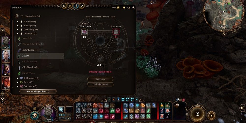 How To Learn The Malice Poison Recipe