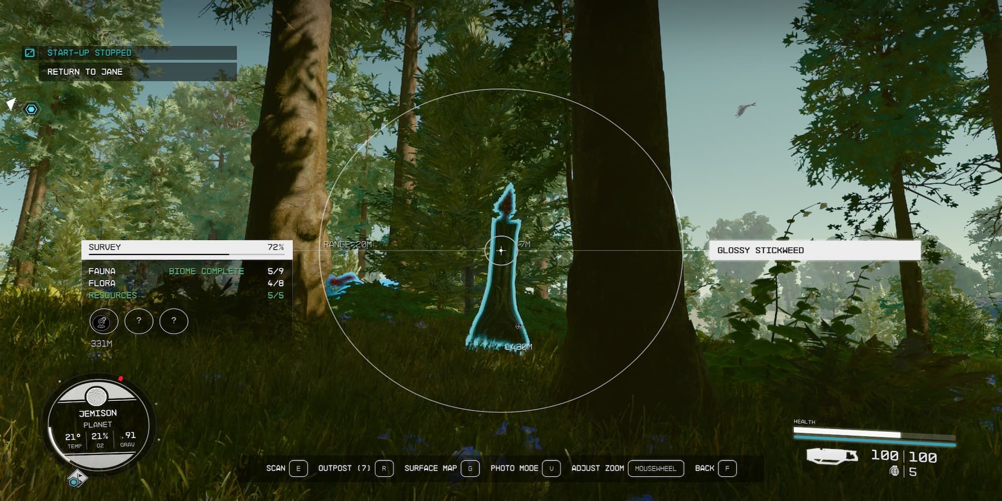 Starfield: Jemison Fauna & Flora Guide