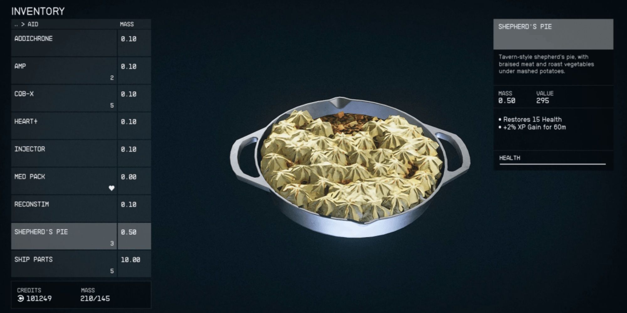 Starfield: 10 Best Cooking Recipes