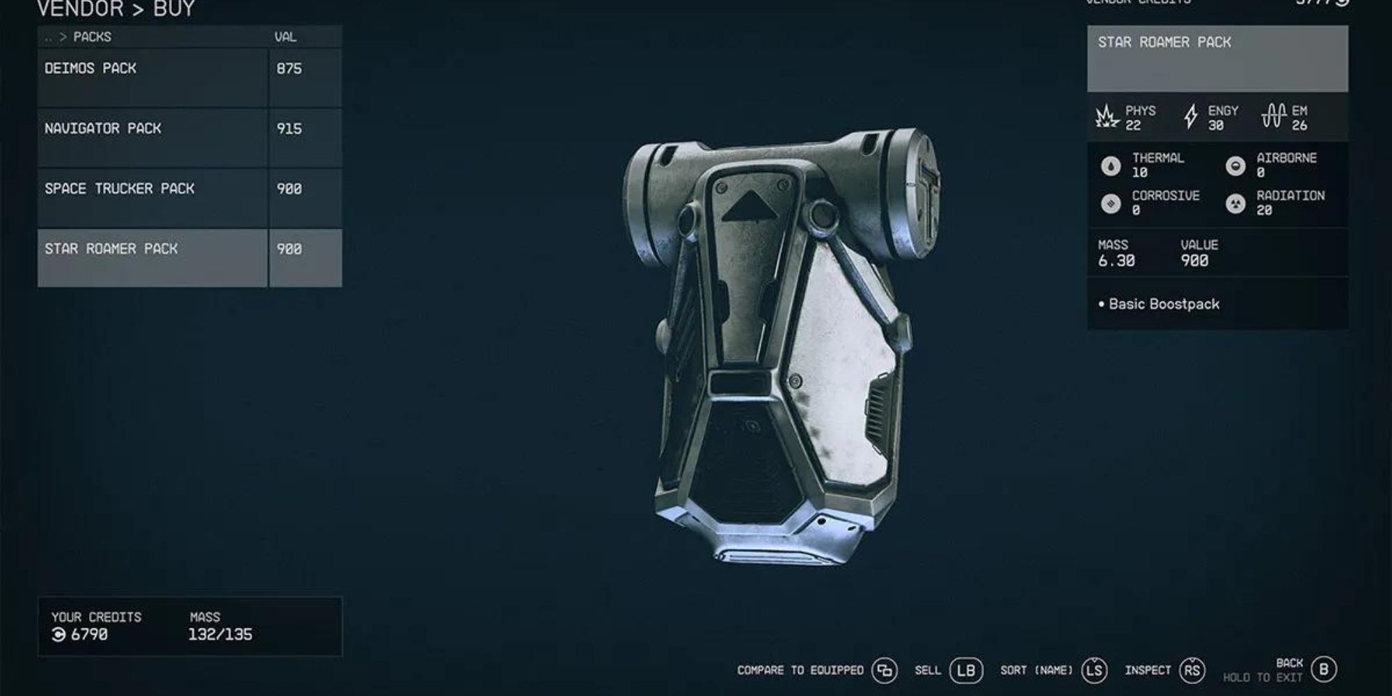 Starfield: All Pack Mods, Ranked