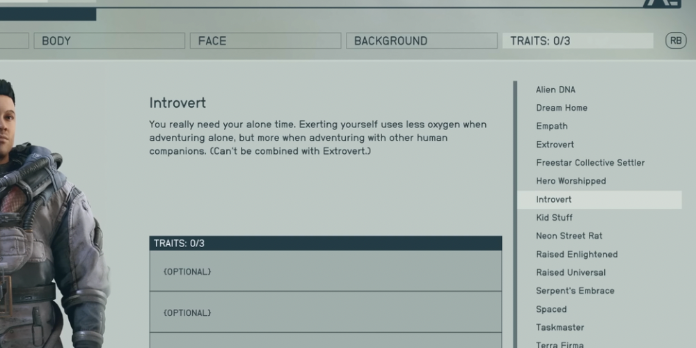 Starfield: All Traits, Ranked