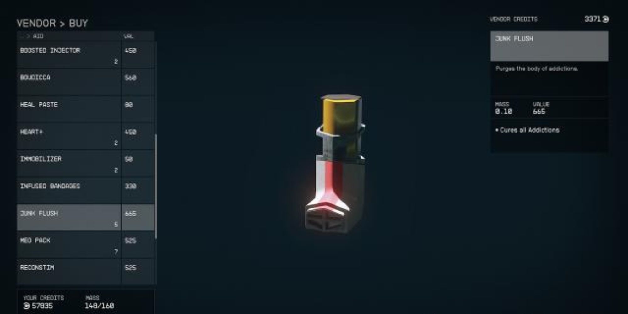 Starfield: 15 Best Aid Items, Ranked