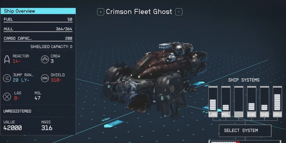 Starfield: 25 Best Early Game Ships, Ranked