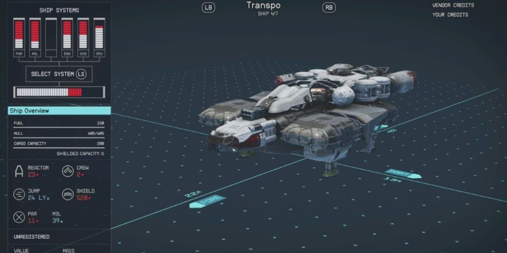 Starfield: 25 Best Early Game Ships, Ranked