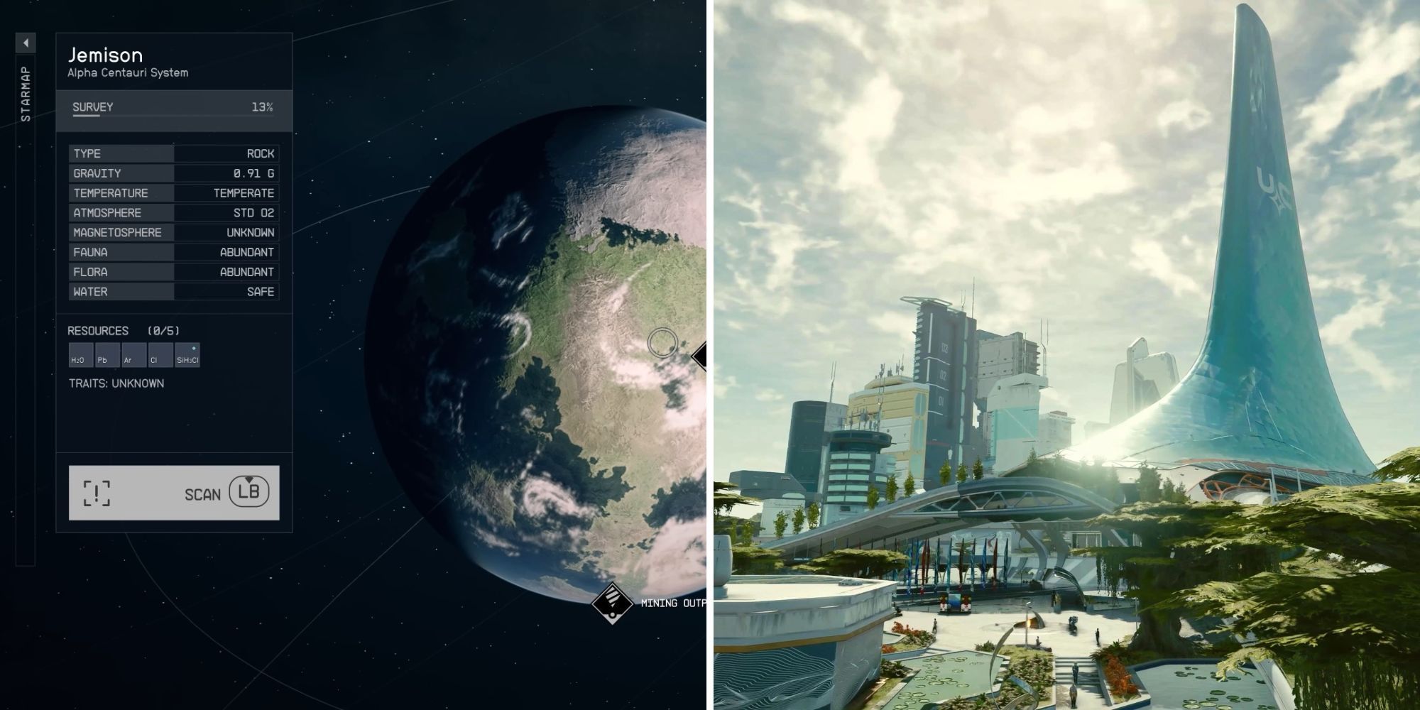 Starfield: Jemison Fauna & Flora Guide