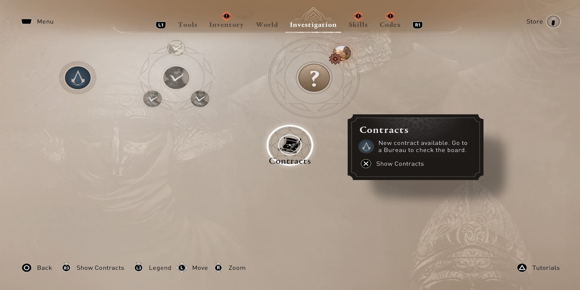 Assassin's Creed Mirage: How To Use The Contracts Board