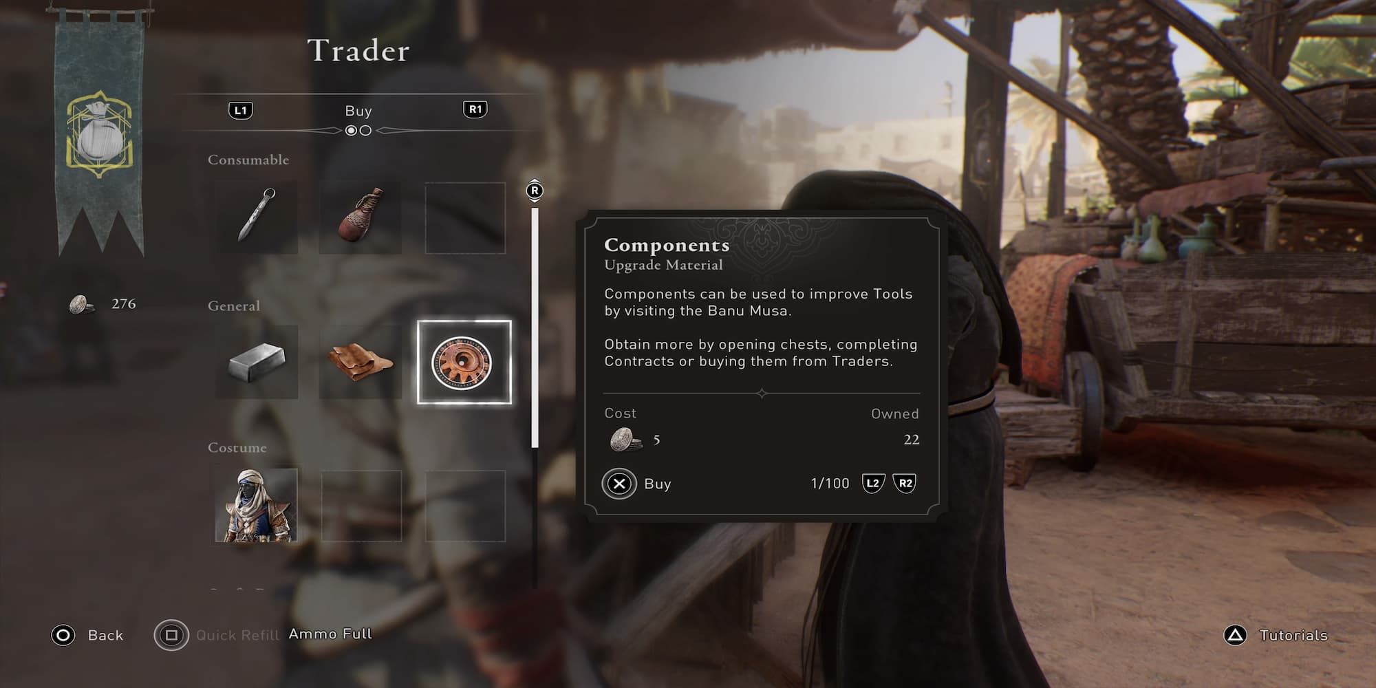 Assassin’s Creed Mirage: How To Upgrade Tools