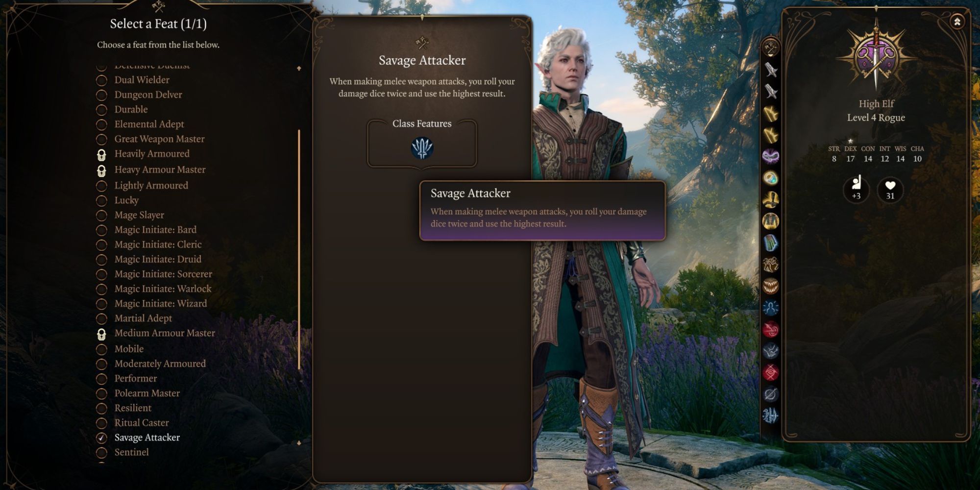 Baldur's Gate 3: Best Rogue Build