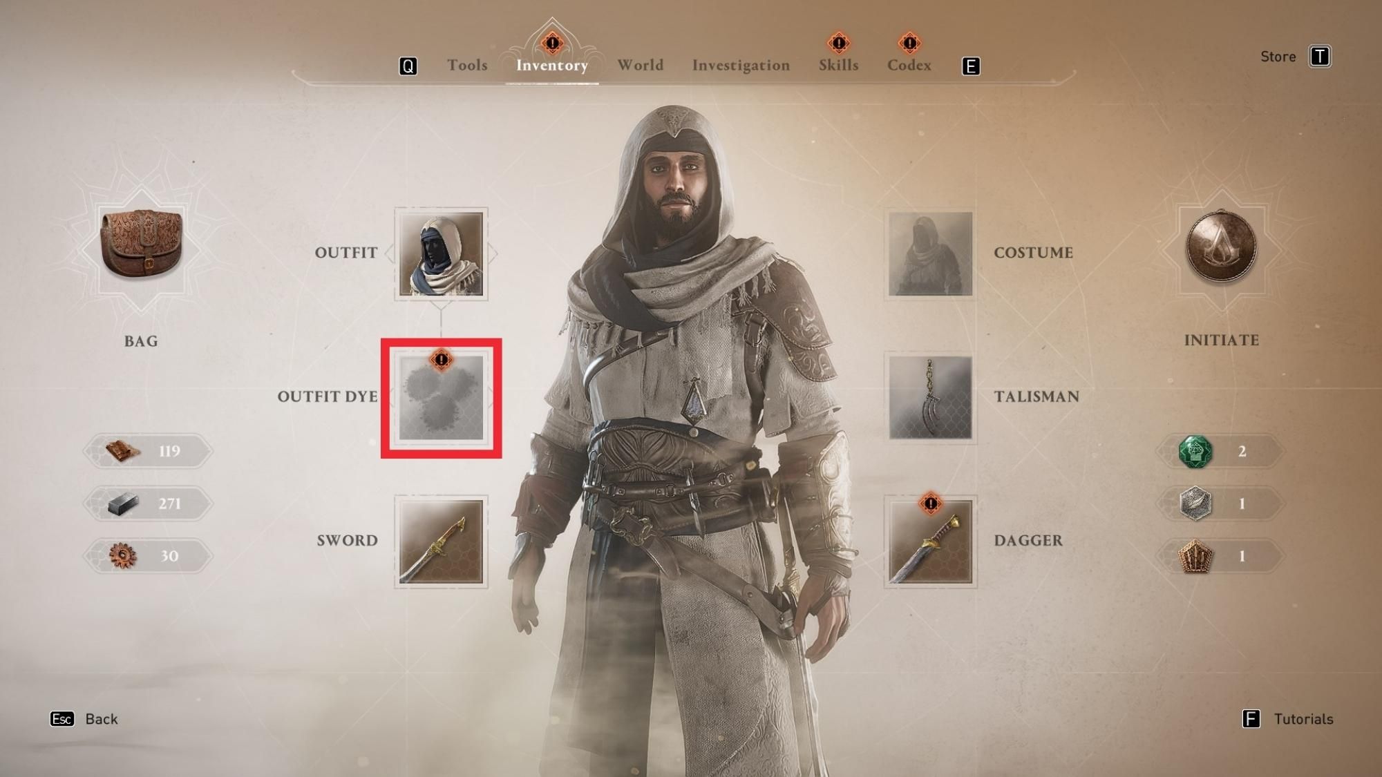 Assassin’s Creed Mirage: How To Dye Outfits