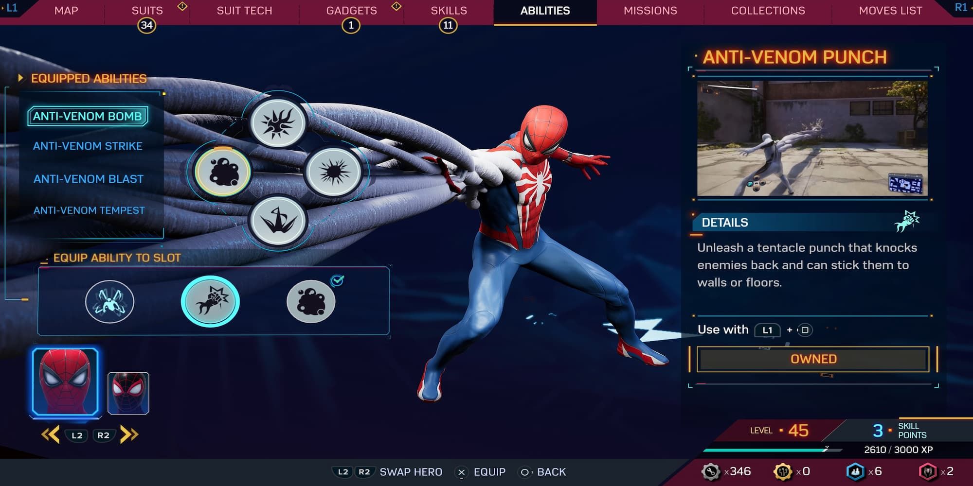 Spider-Man 2: 10 Best Abilities For Peter, Ranked