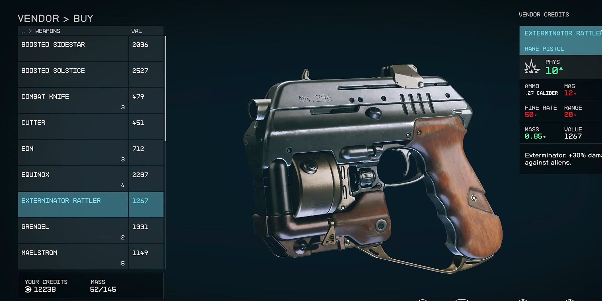 Starfield: All Unique Weapons, Ranked