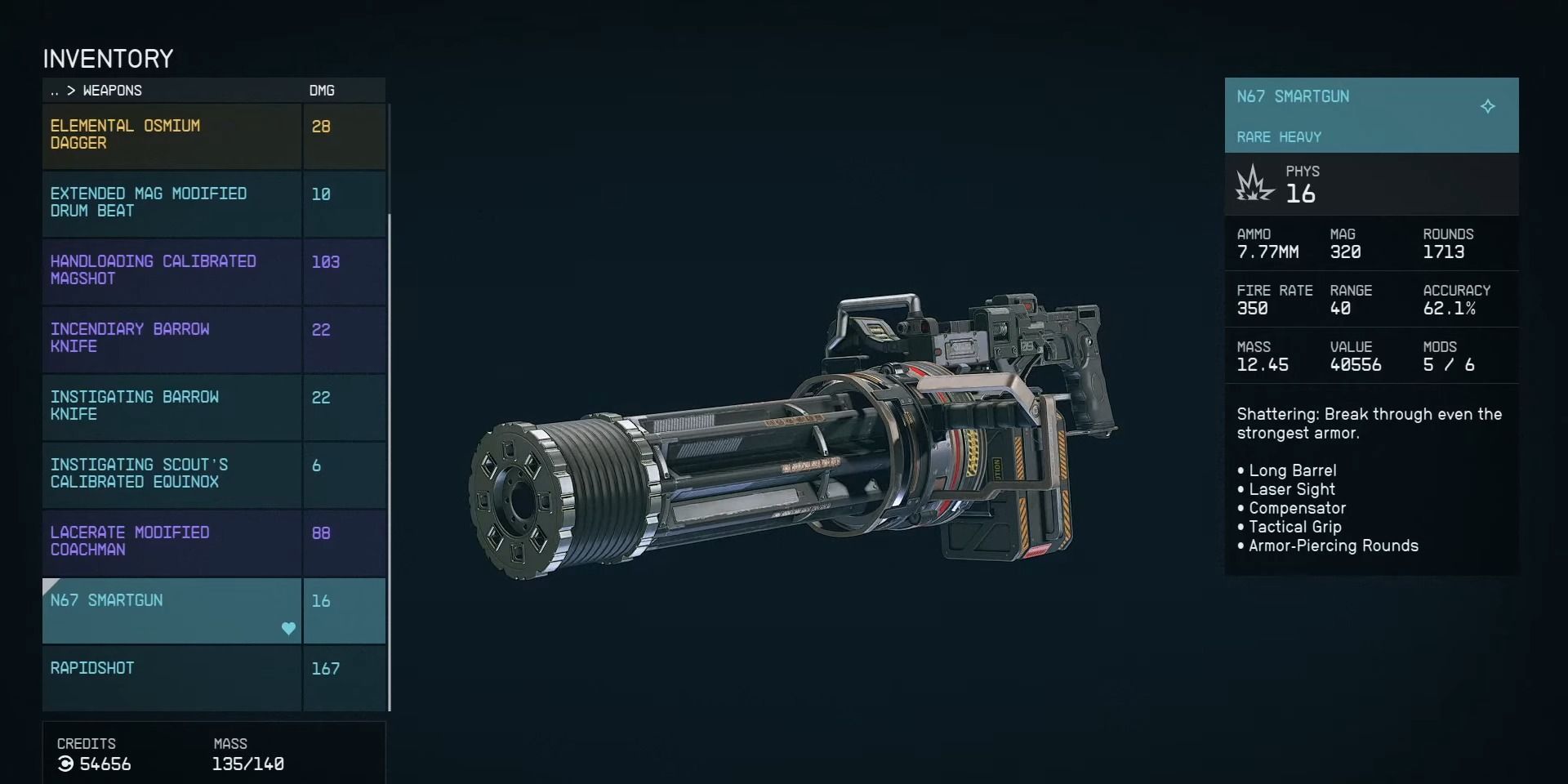 Starfield: All Unique Weapons, Ranked