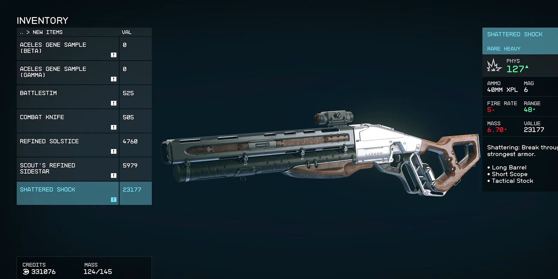 Starfield: All Unique Weapons, Ranked