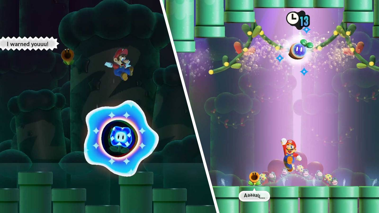 Super Mario Bros. Wonder: Angry Spikes And Sinkin' Pipes - All Wonder ...