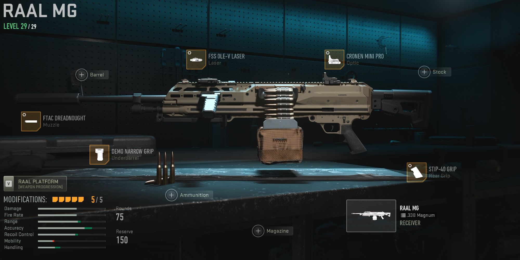 Modern Warfare 2 And Warzone 2 Raal Mg Best Attachments And Loadout