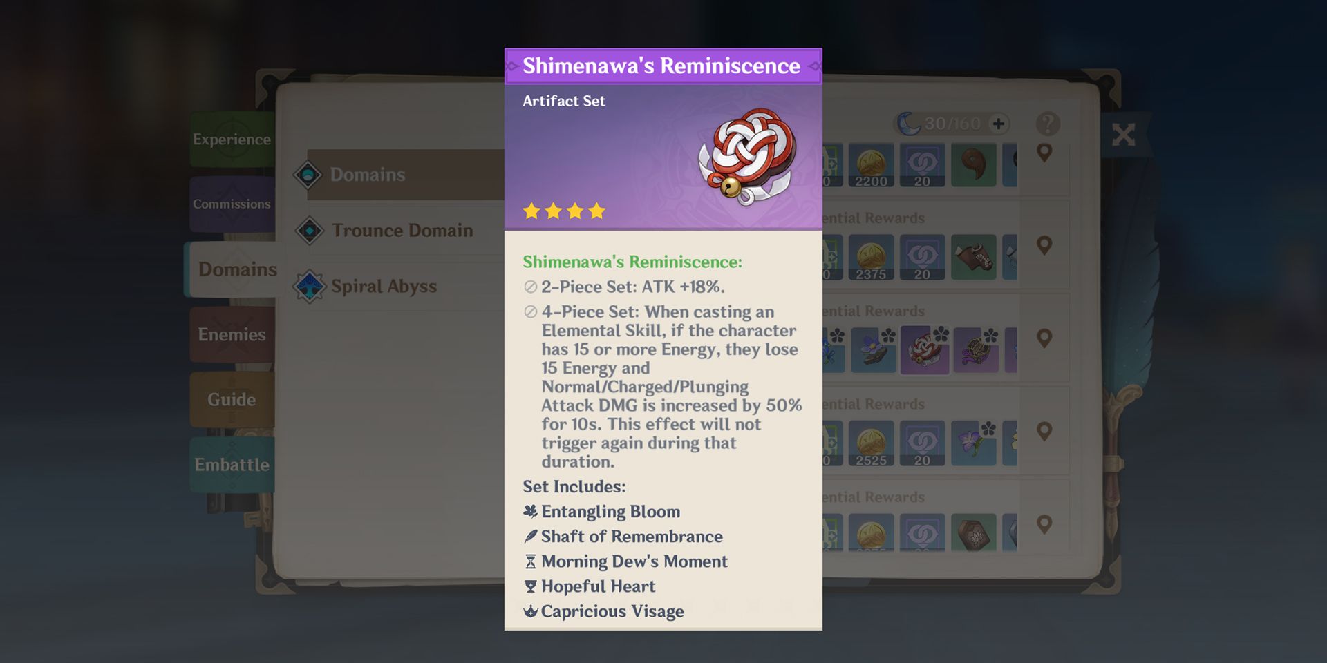 Shimenawa Reminiscence Set: Shimenawa Reminiscence Genshin – KOSE