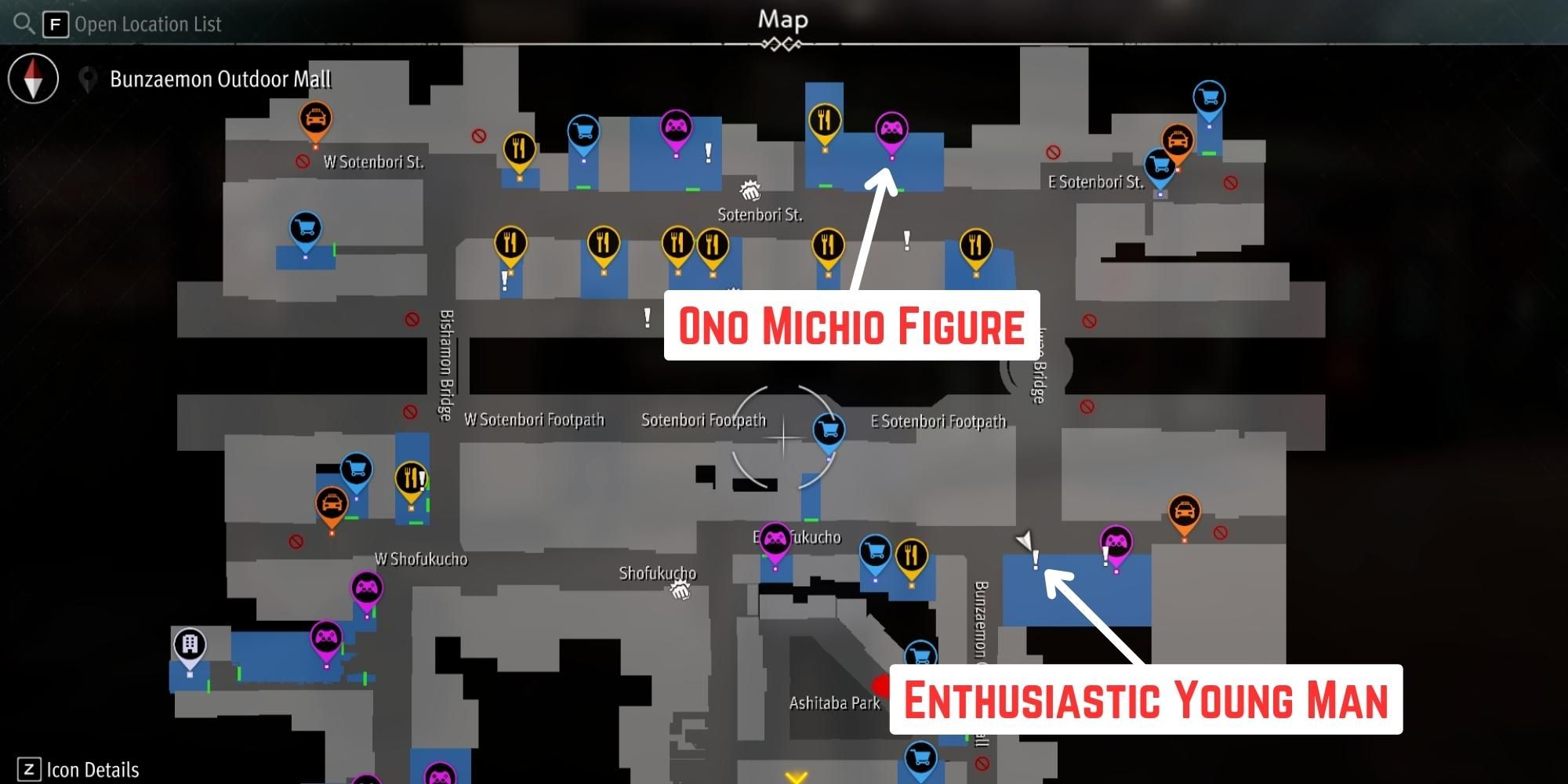 Like A Dragon Gaiden: Where to Find Ono Michio Figure