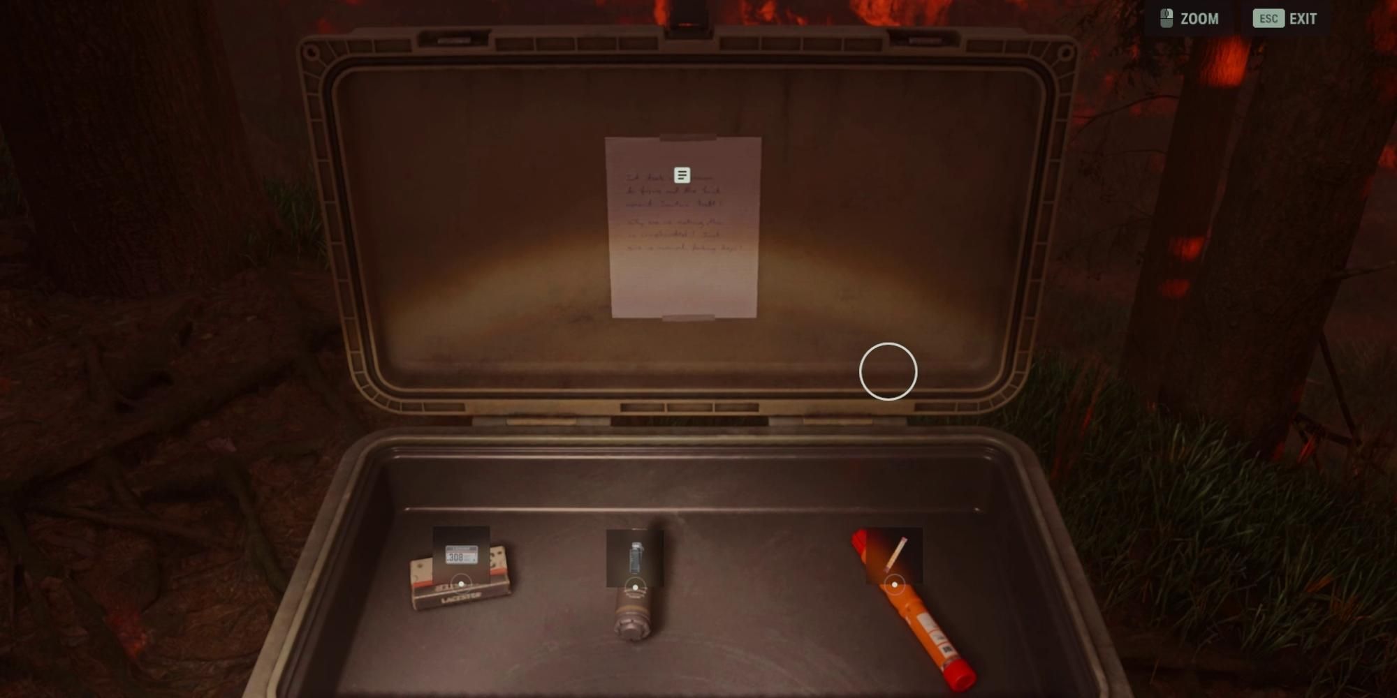 Alan Wake 2: Ranger Station Cult Stash Key Location