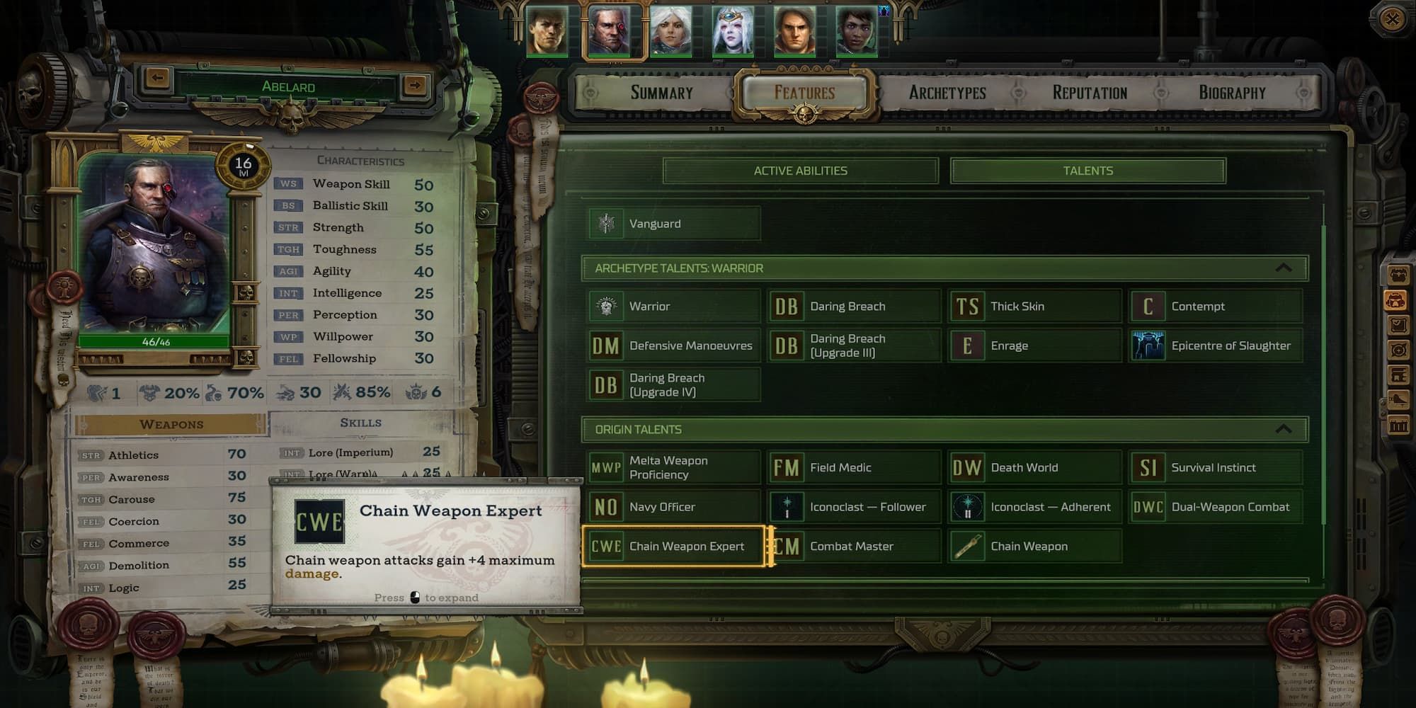 Warhammer 40K: Rogue Trader - Best Dual-Wielding Build