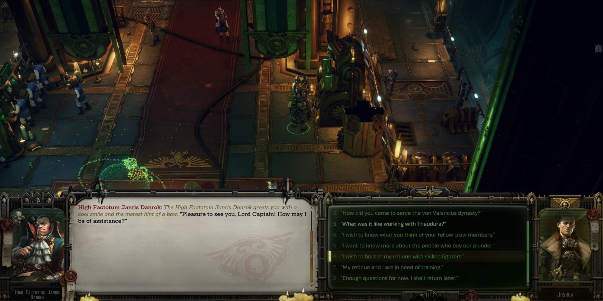 Warhammer 40K: Rogue Trader - How To Recruit Mercenaries