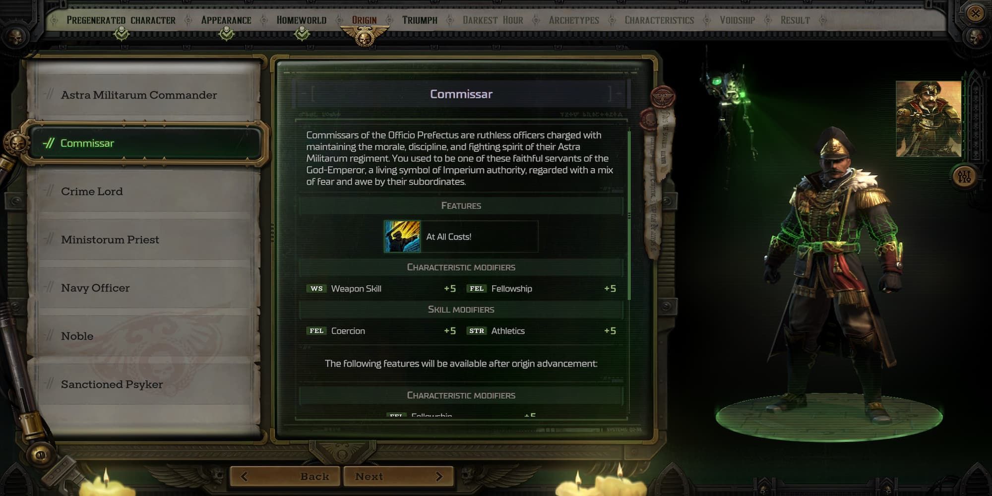 Warhammer 40K: Rogue Trader - Every Origin, Ranked