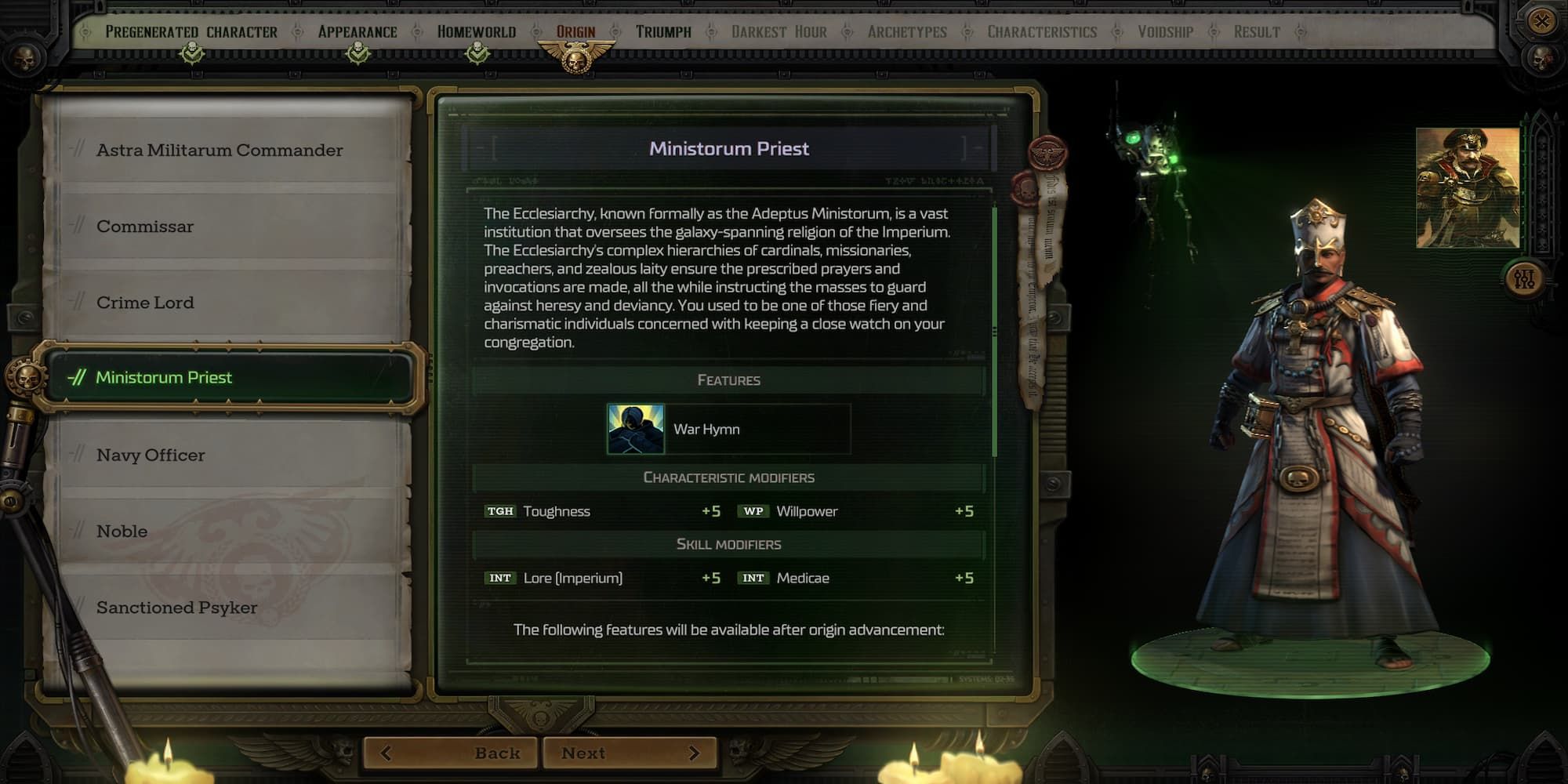 Warhammer 40K: Rogue Trader - Every Origin, Ranked