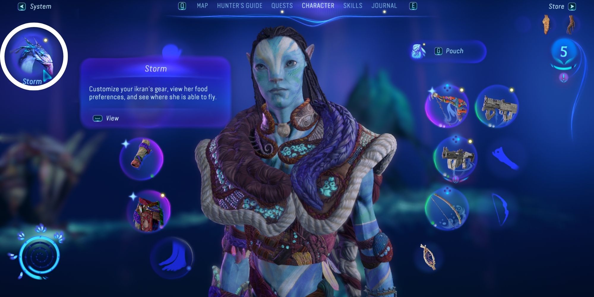 Avatar: Frontiers Of Pandora - How To Customize Your Mount