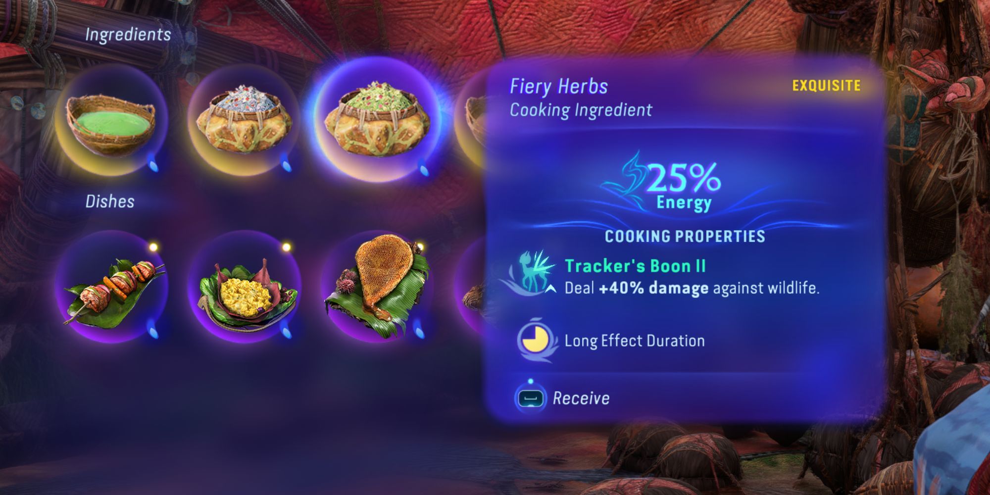 Avatar: Frontiers Of Pandora - 10 Best Cooking Ingredients