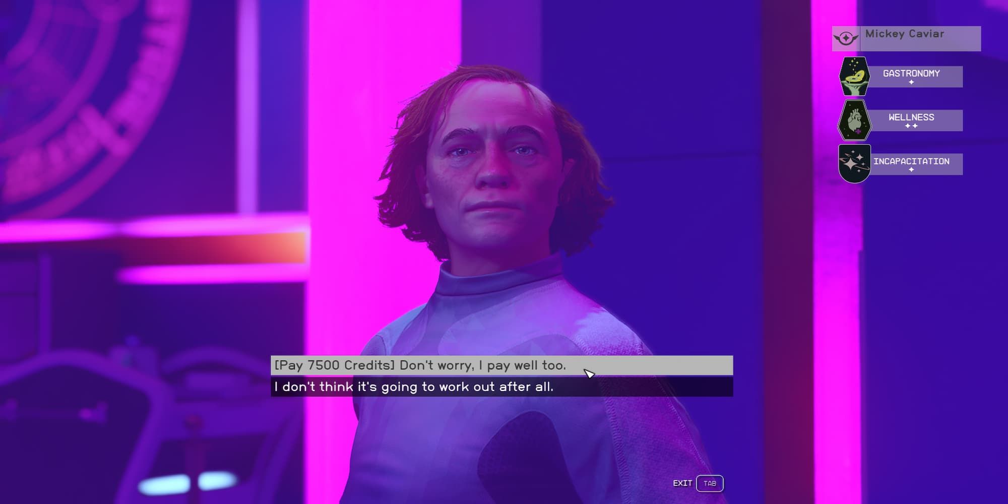 Starfield: Where To Find & Recruit Mickey Caviar