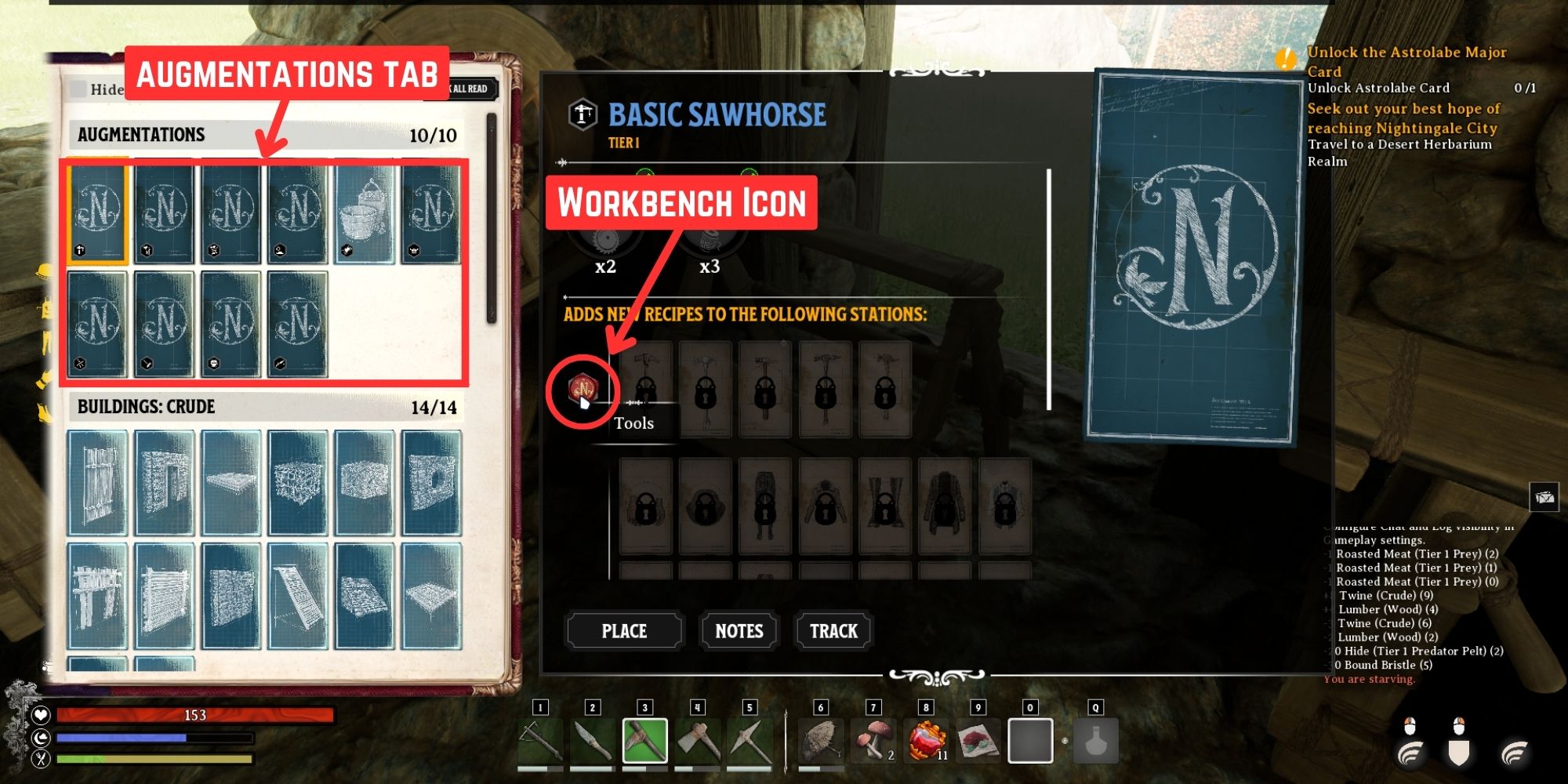 Nightingale: How To Upgrade Workbench