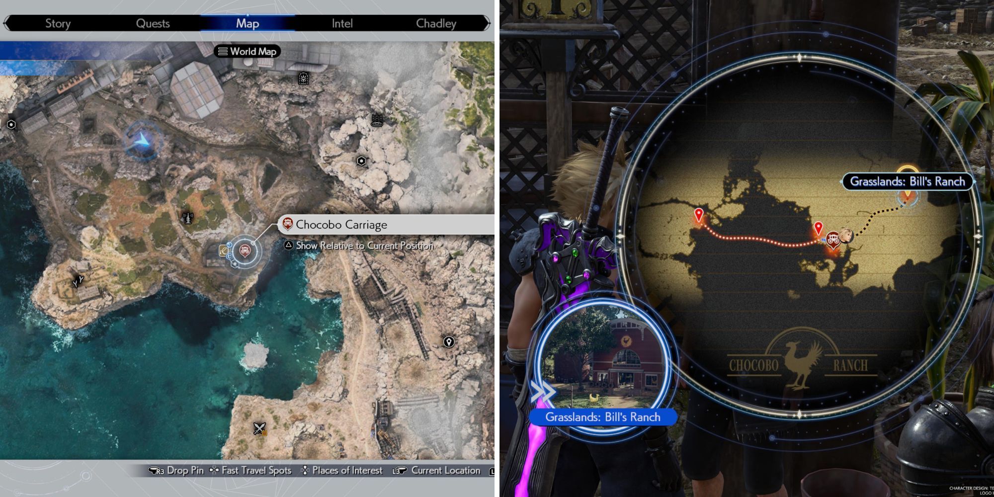 Final Fantasy 7 Rebirth: How To Travel Between Regions