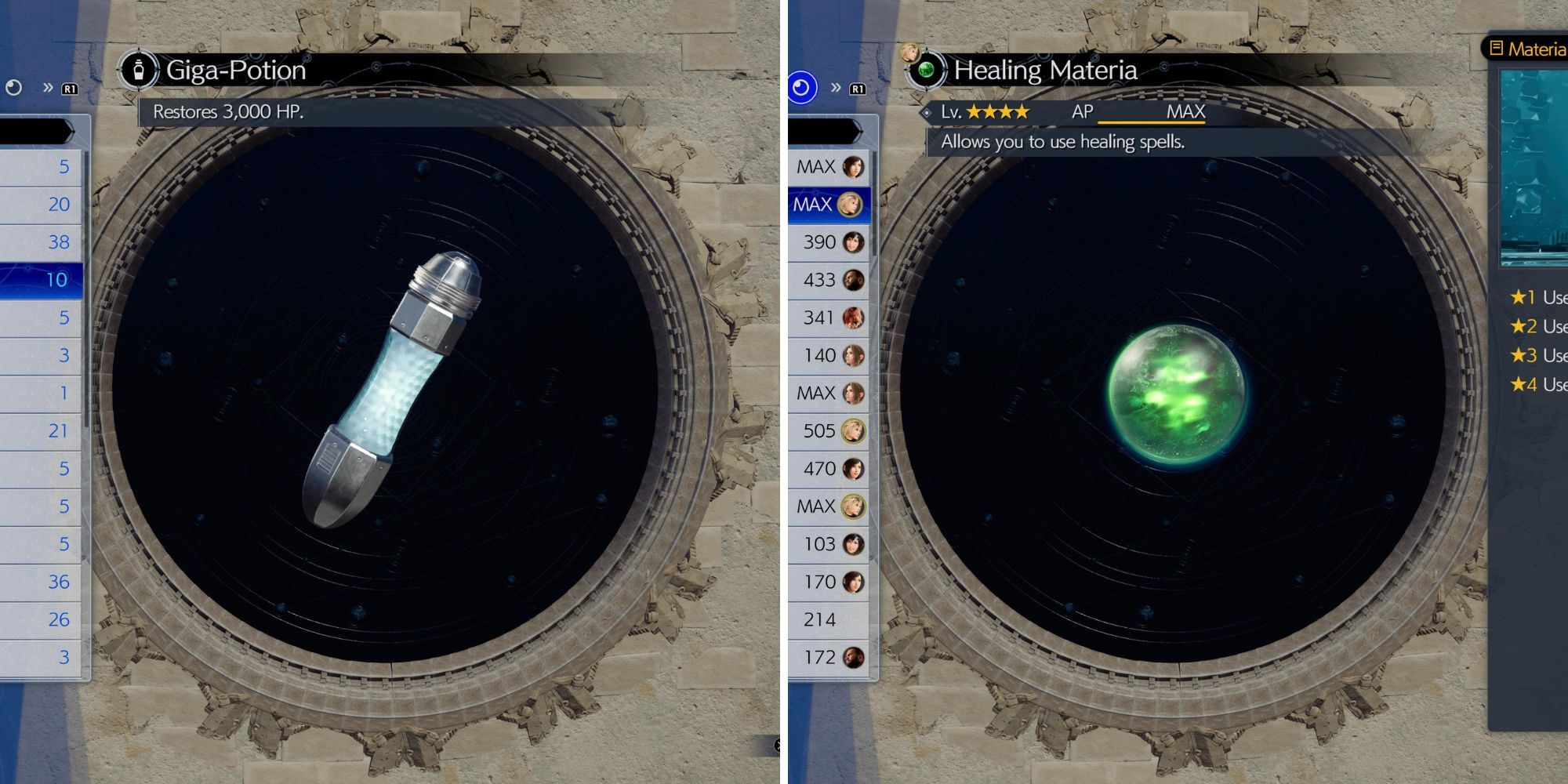 Final Fantasy 7 Rebirth: How To Restore HP/MP