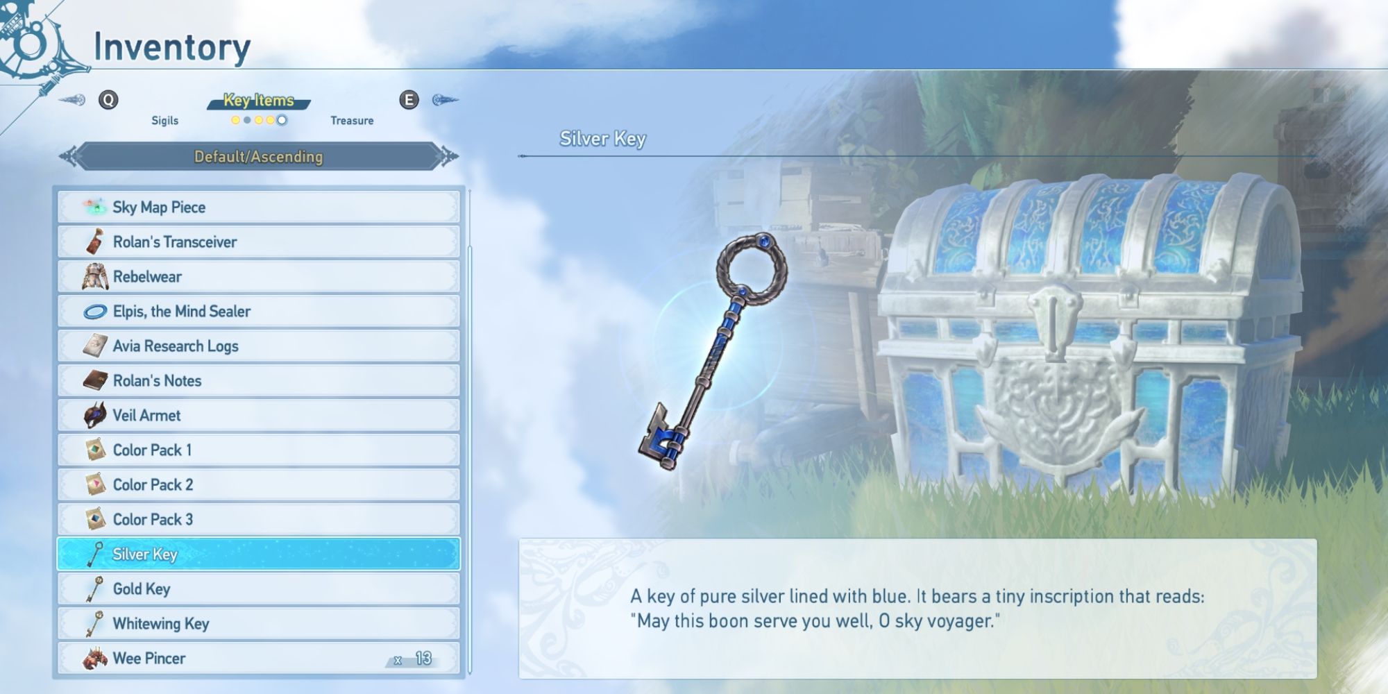 Granblue Fantasy: Relink - All Silver Chests & Key Locations