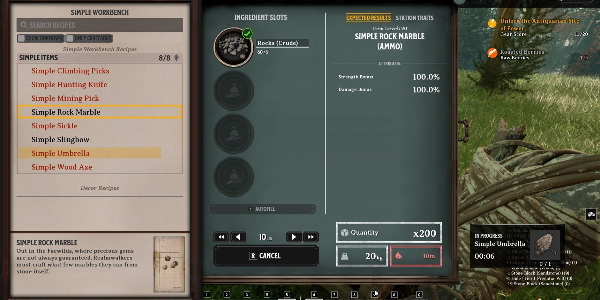 Nightingale: How To Get Slingbow Ammo