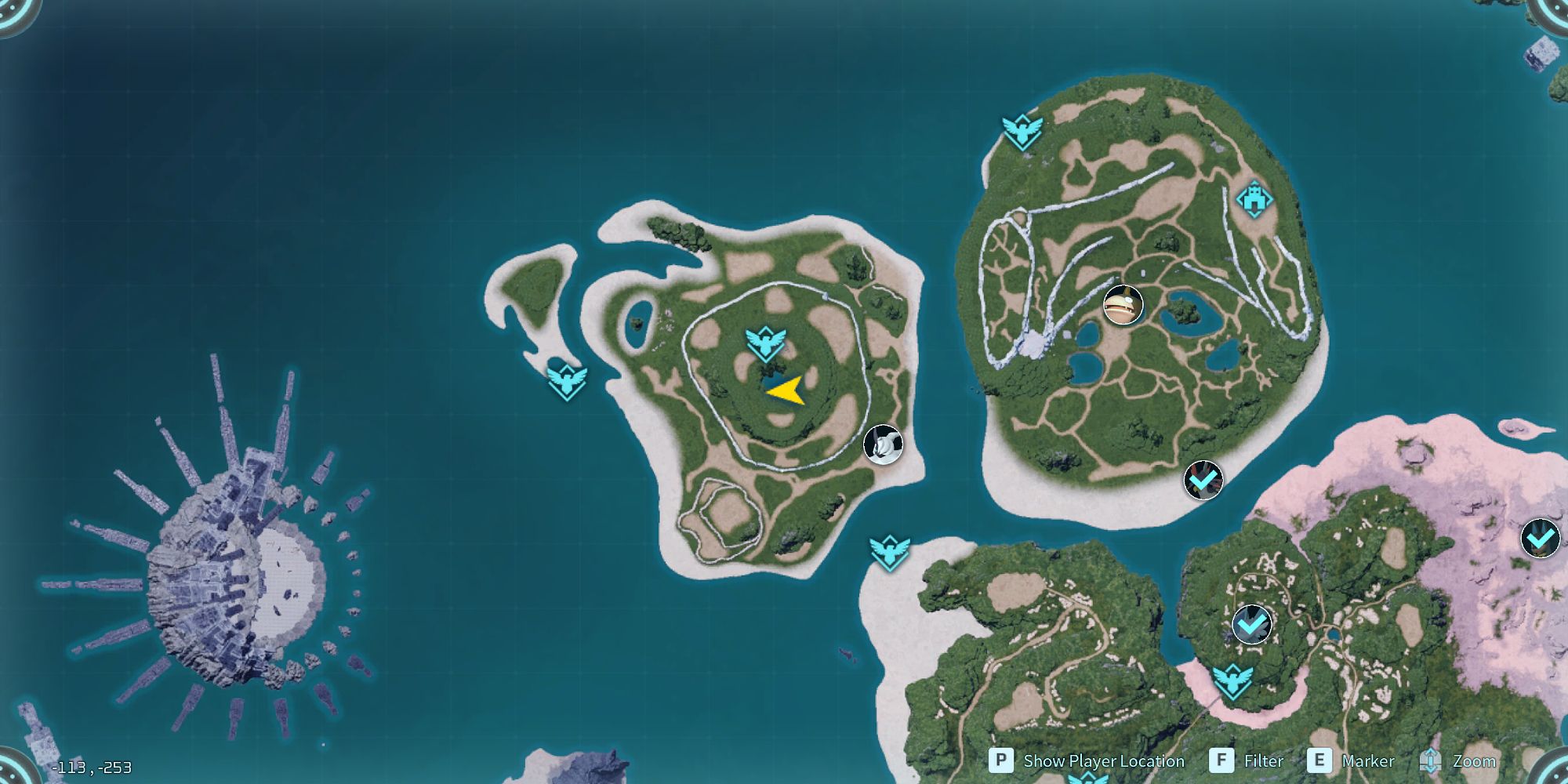 Palworld: All Skill Fruit Tree Locations