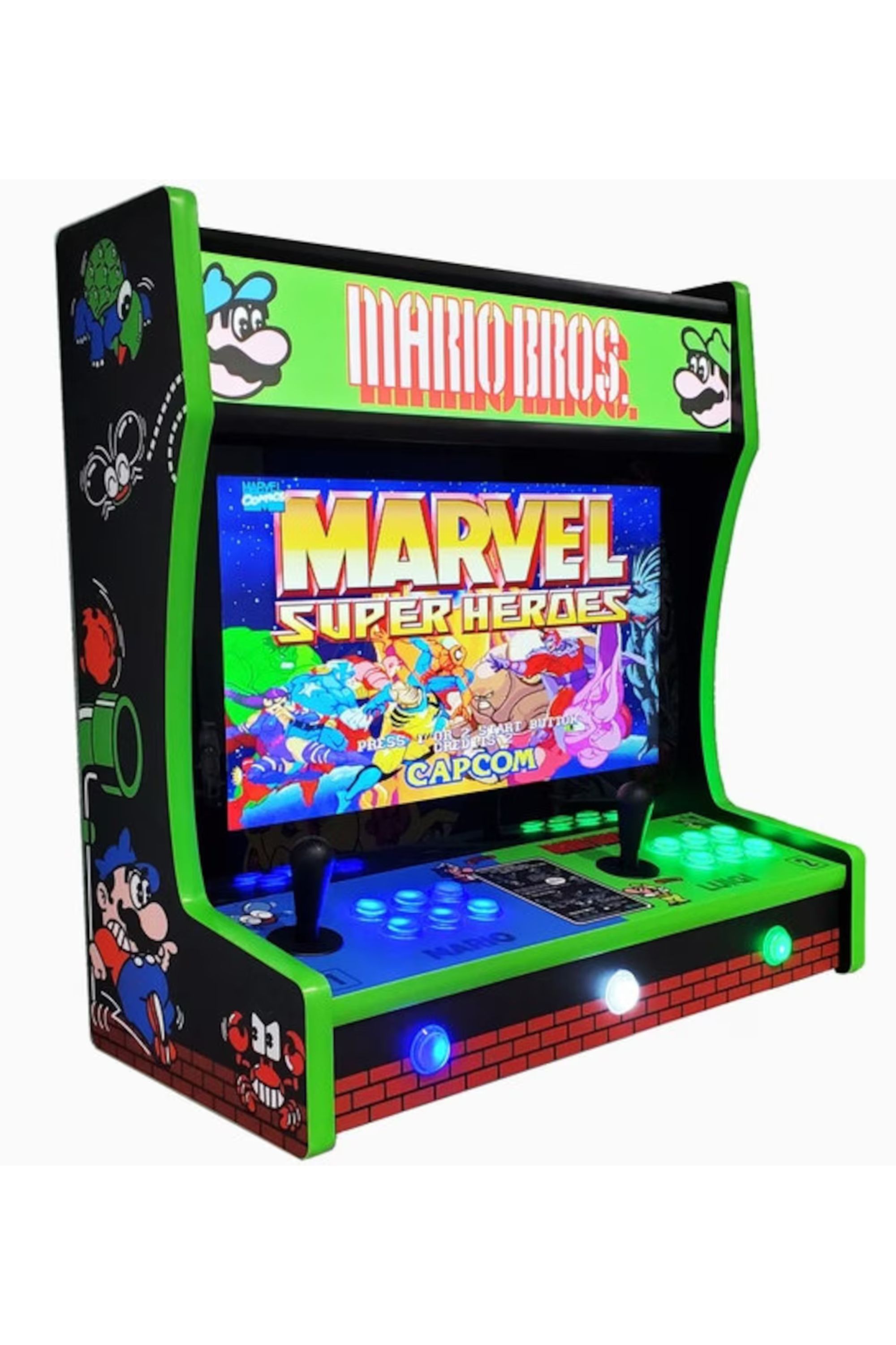 These Super Mario And Sonic Arcade Cabinets Will Level Up Your Gaming