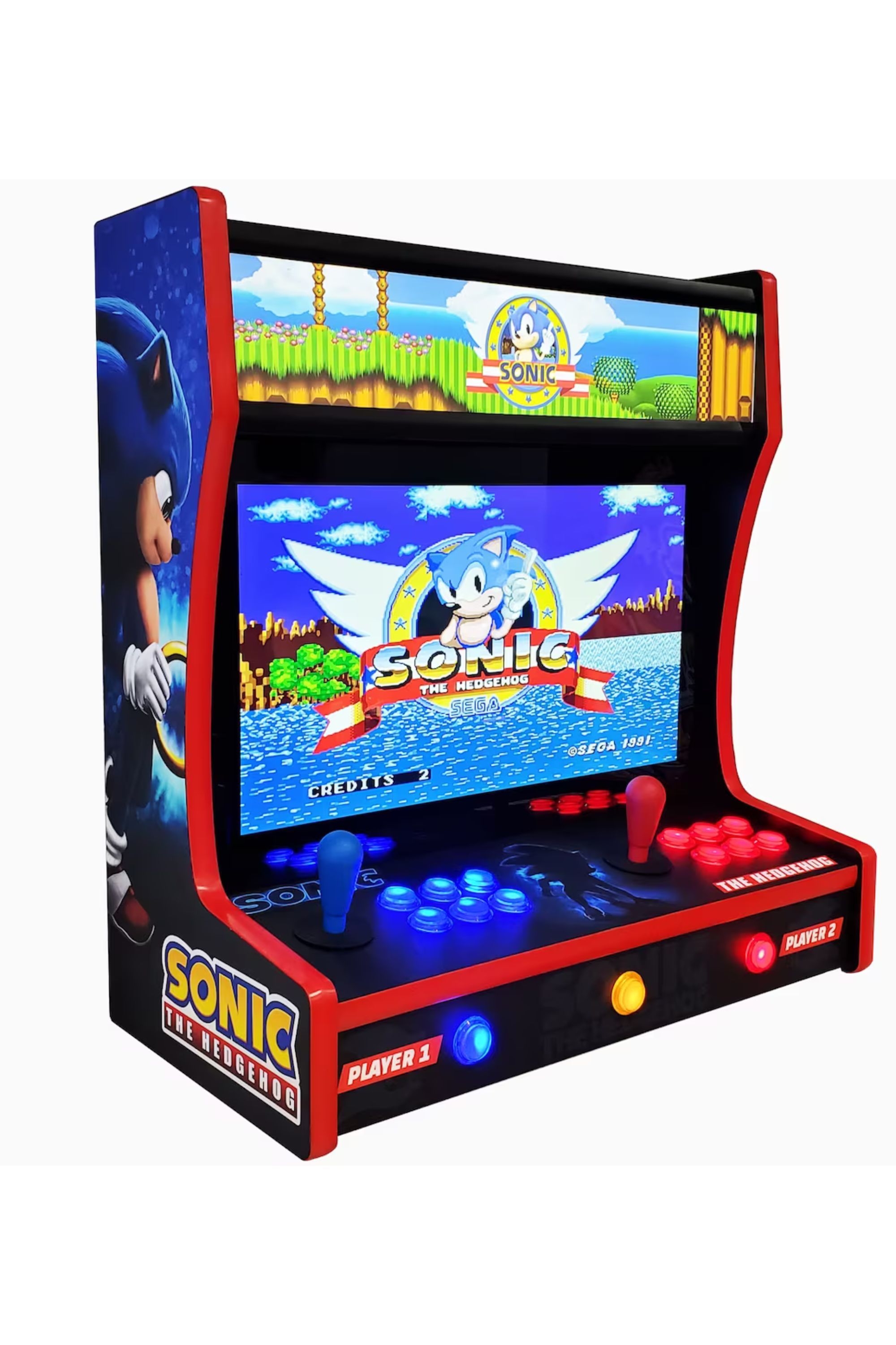 These Super Mario And Sonic Arcade Cabinets Will Level Up Your Gaming