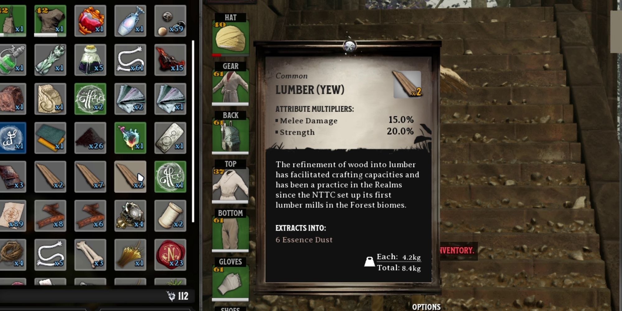 Nightingale: How To Get Yew Lumber
