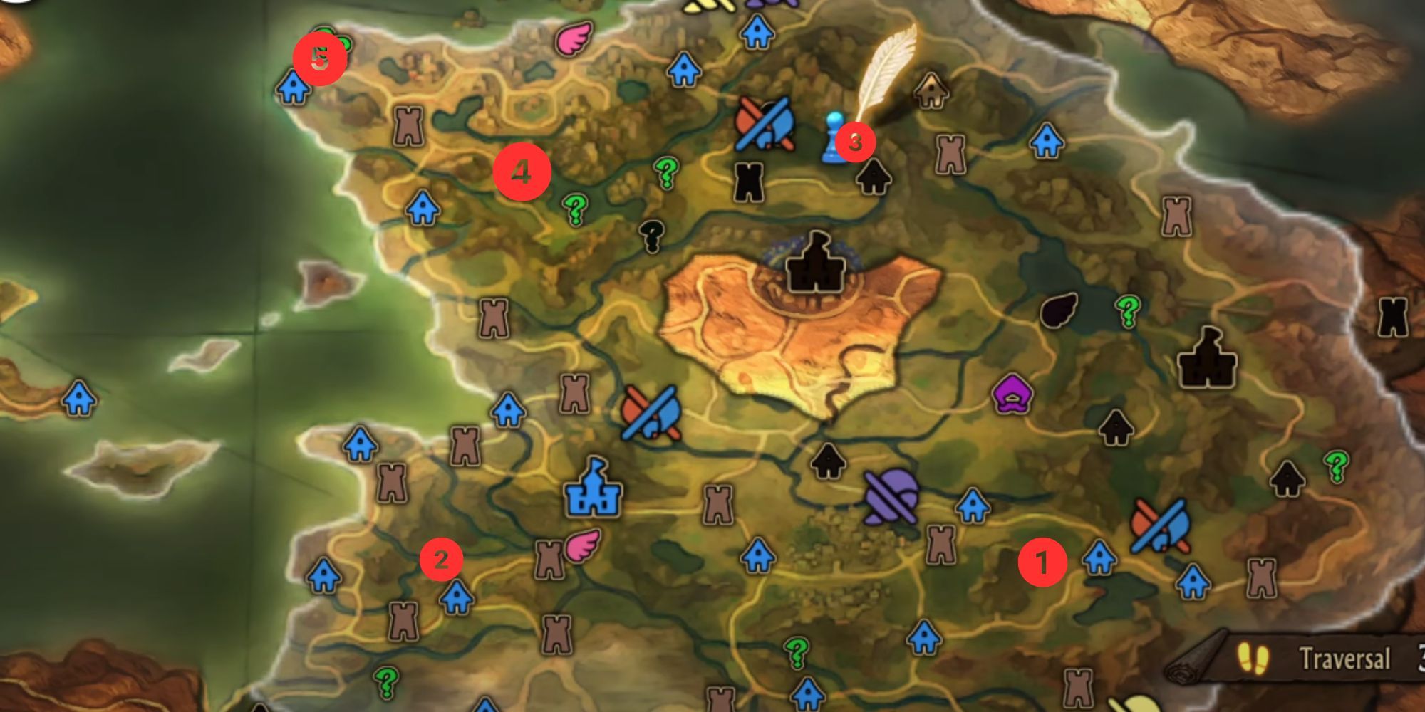 Overlord Game Map