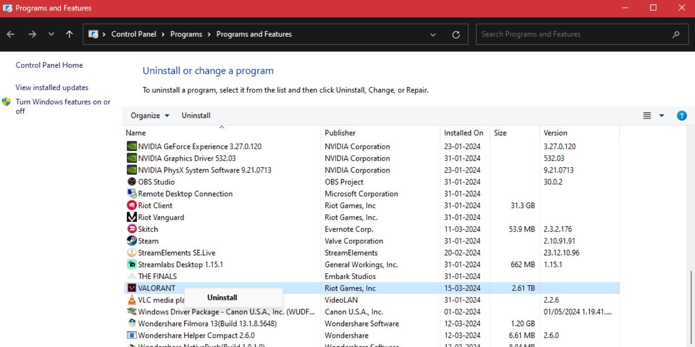 Valorant: How To Uninstall Along With Riot Vanguard