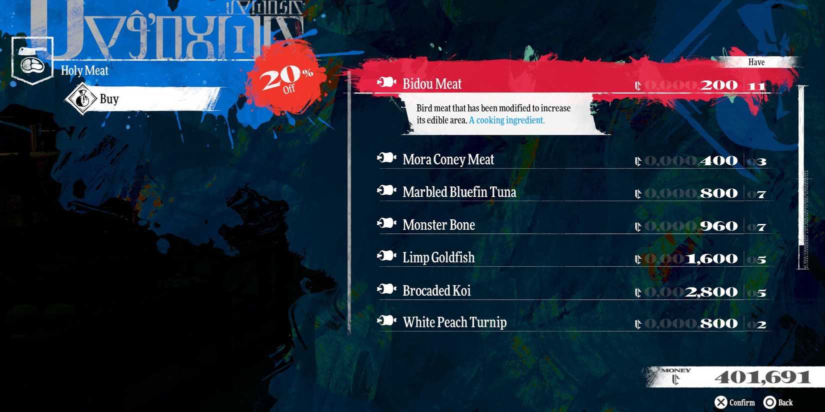 How to Cook all Recipes in Metaphor: ReFantazio